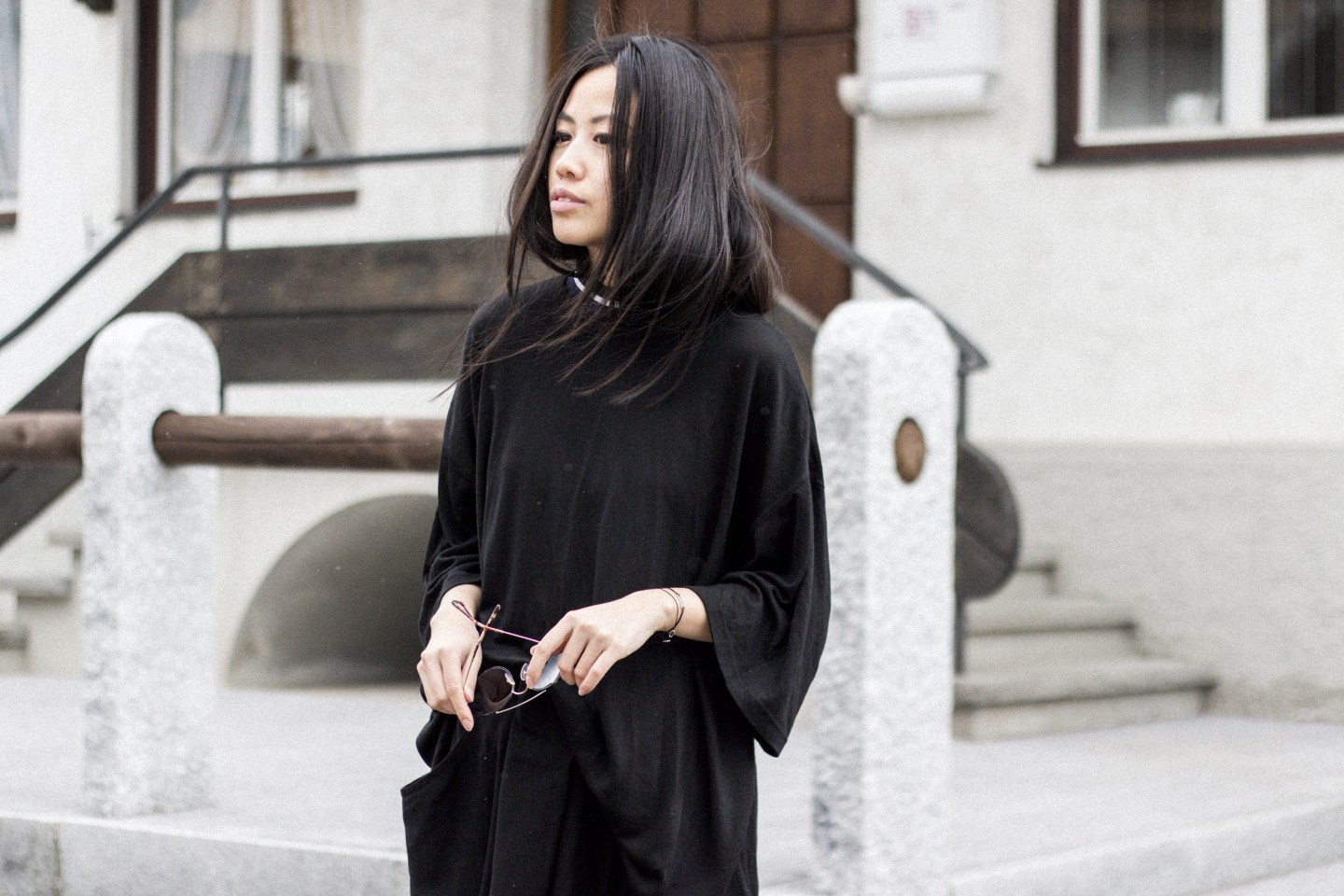 Black Yohji Yamamoto Spring Look | i Heart Alice / iHeartAlice.com