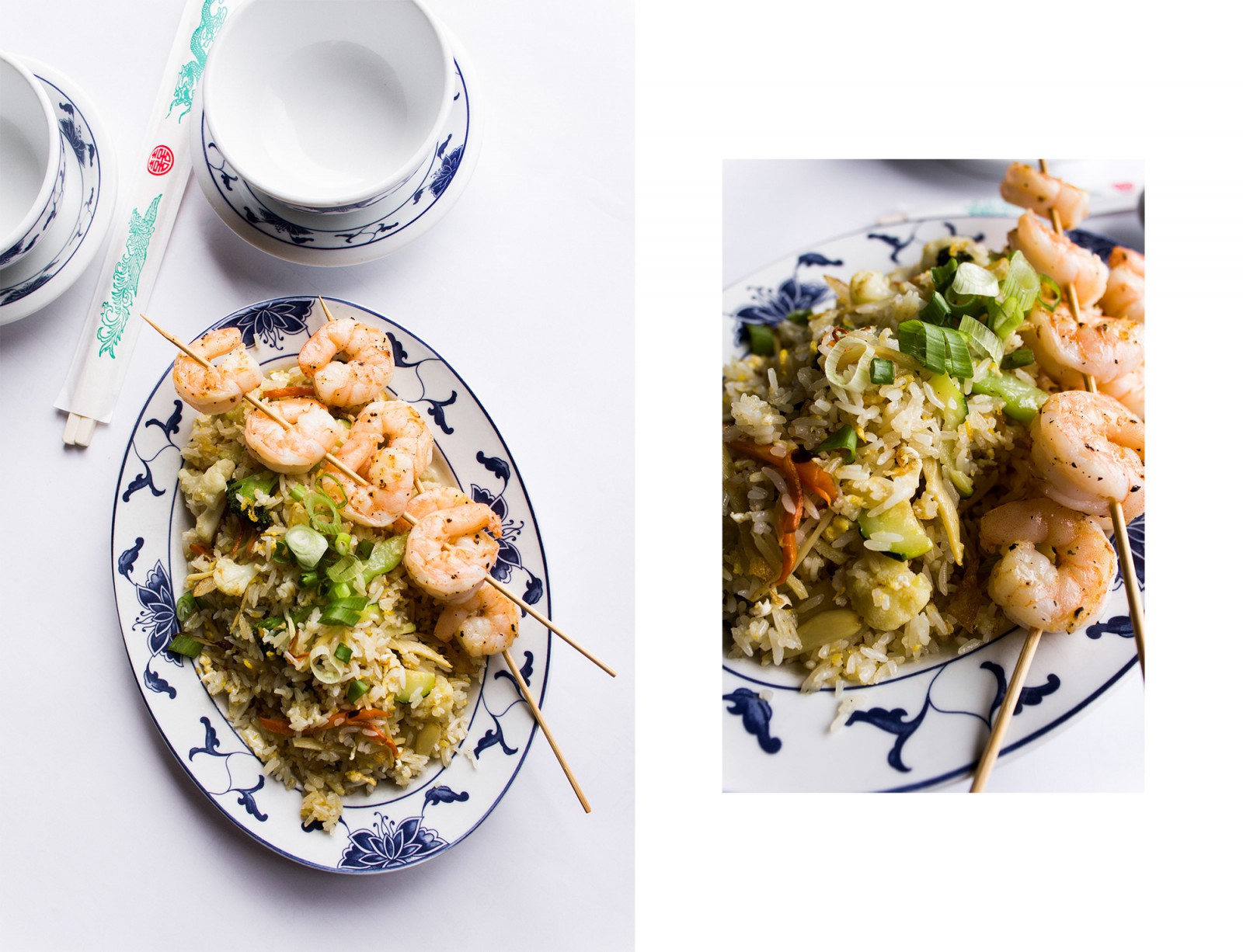 Gebratener Reis mit Garnelen Rezept | i Heart Alice / iHeartAlice.com