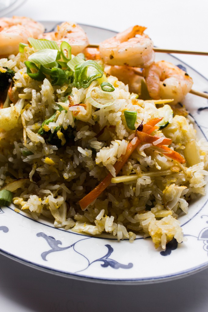 Gebratener Reis mit Garnelen Rezept | i Heart Alice / iHeartAlice.com