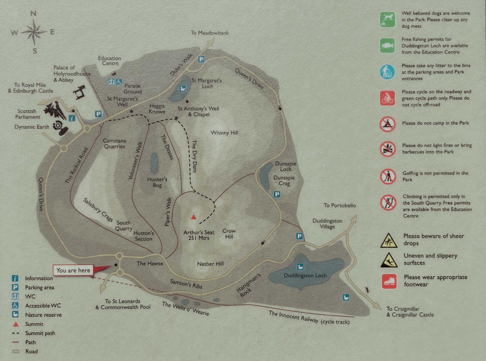 arthurs-seat_edinburgh_holyrood-park-map_02 | i Heart Alice ...